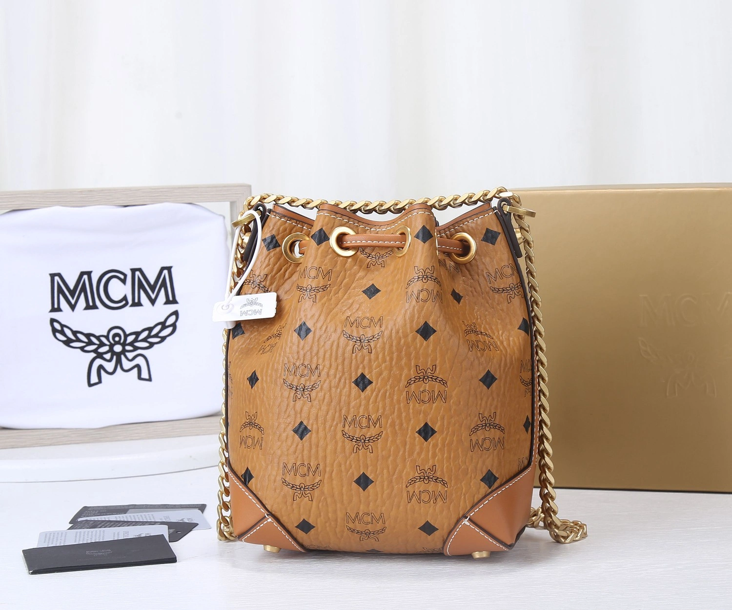 Official MCM Bucket Bags