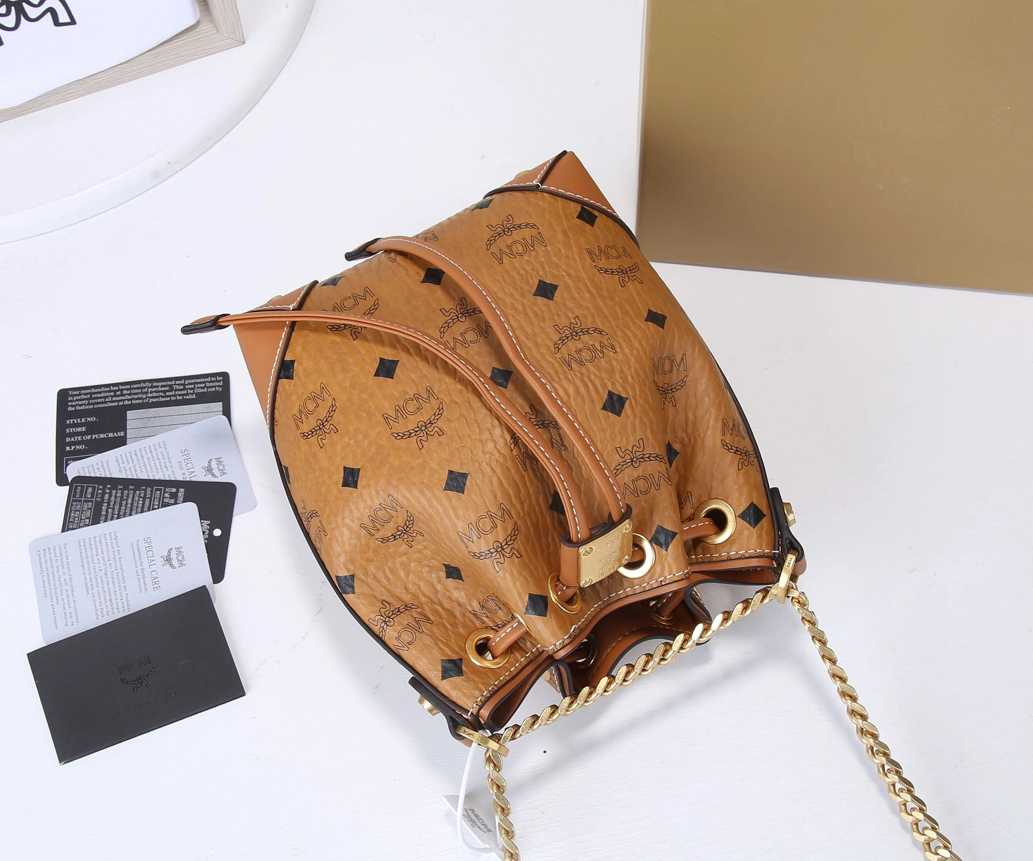 Official MCM Bucket Bags