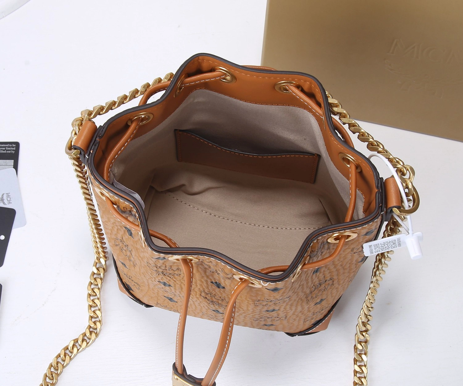 Official MCM Bucket Bags
