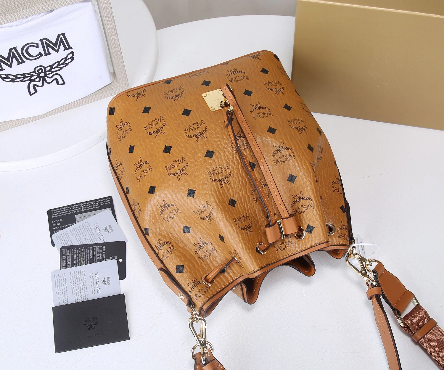 Original MCM Bucket Bags