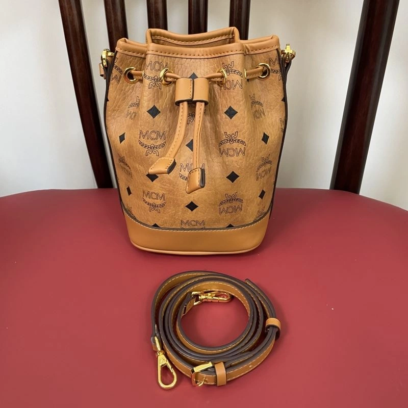 Brand-authenticated MCM Bucket Bags