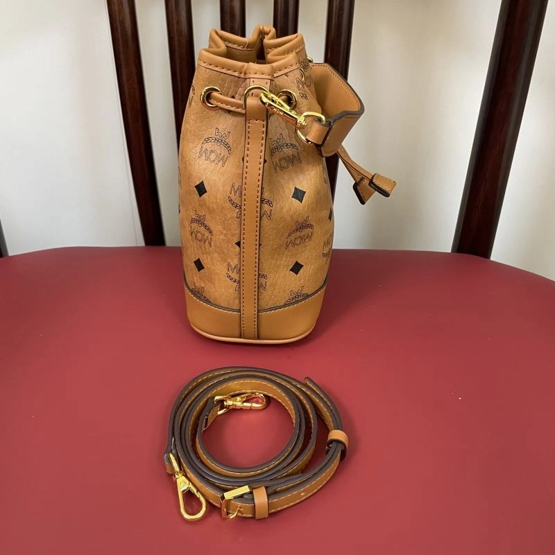 Brand-authenticated MCM Bucket Bags