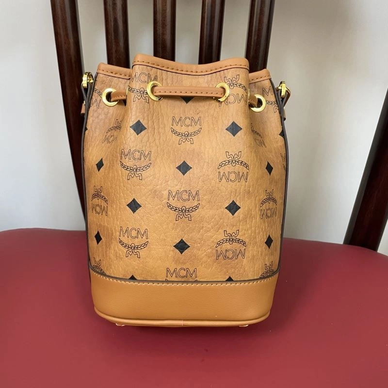 Brand-authenticated MCM Bucket Bags