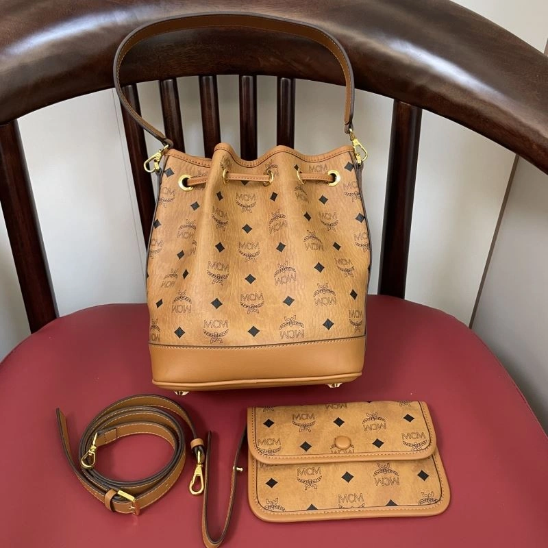 Top match MCM Bucket Bags