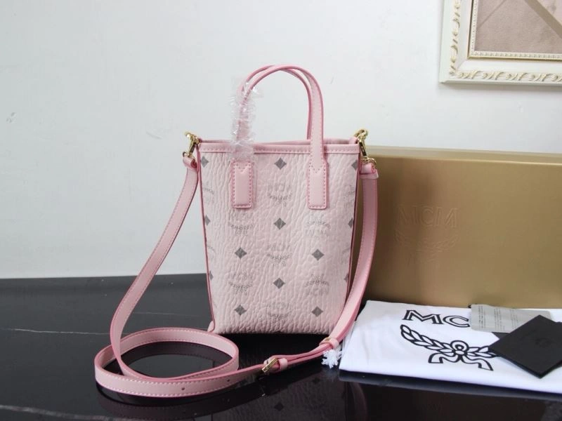 Value-priced MCM Bucket Bags