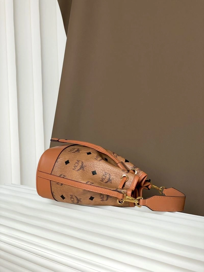 Real MCM Bucket Bags