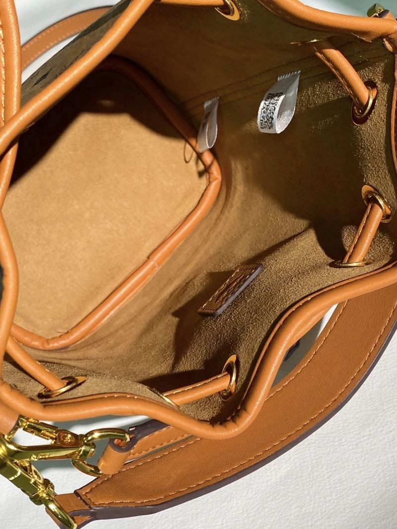 Real MCM Bucket Bags