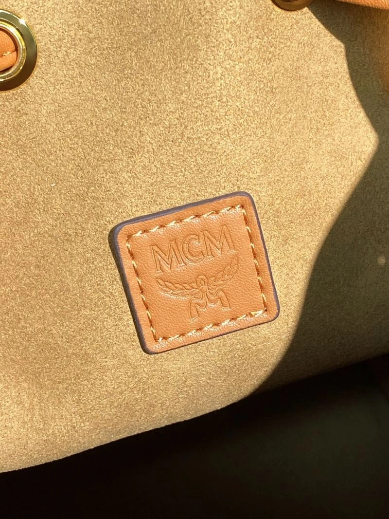 Real MCM Bucket Bags