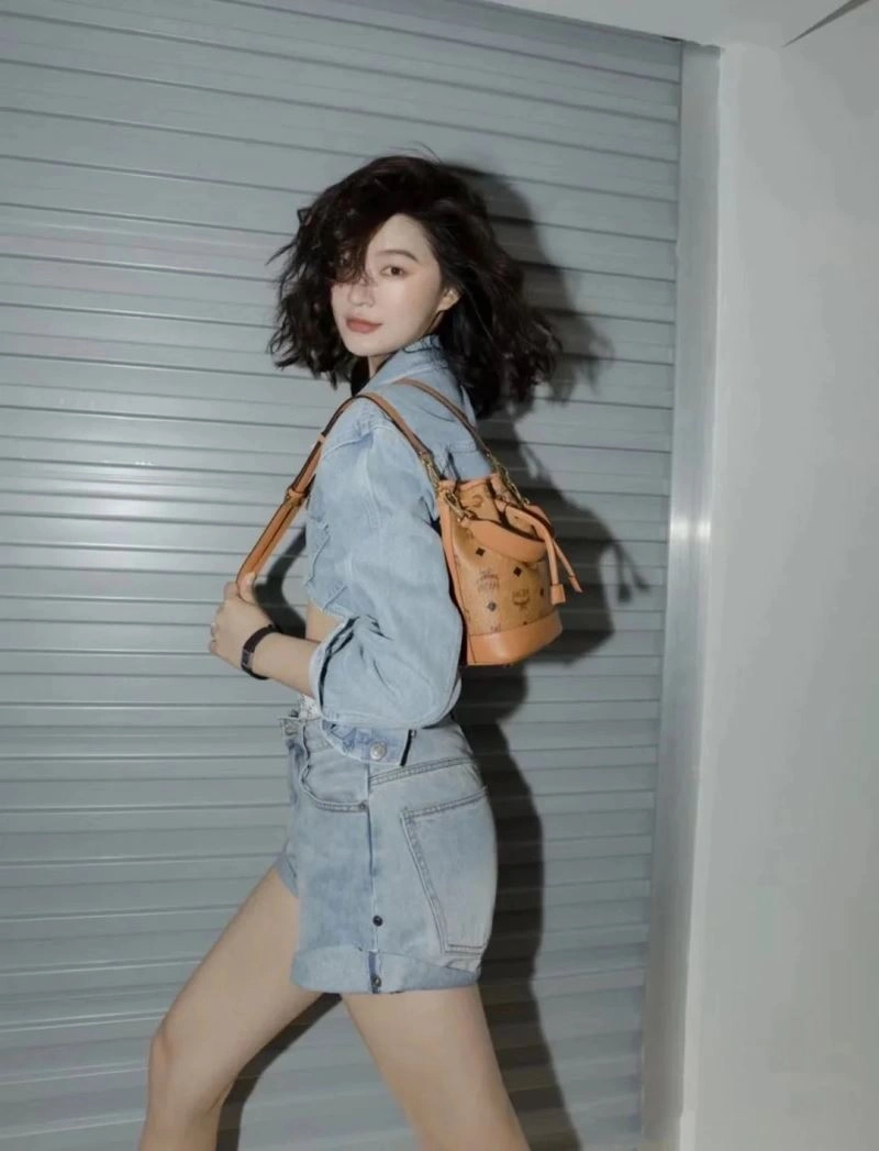 Real MCM Bucket Bags