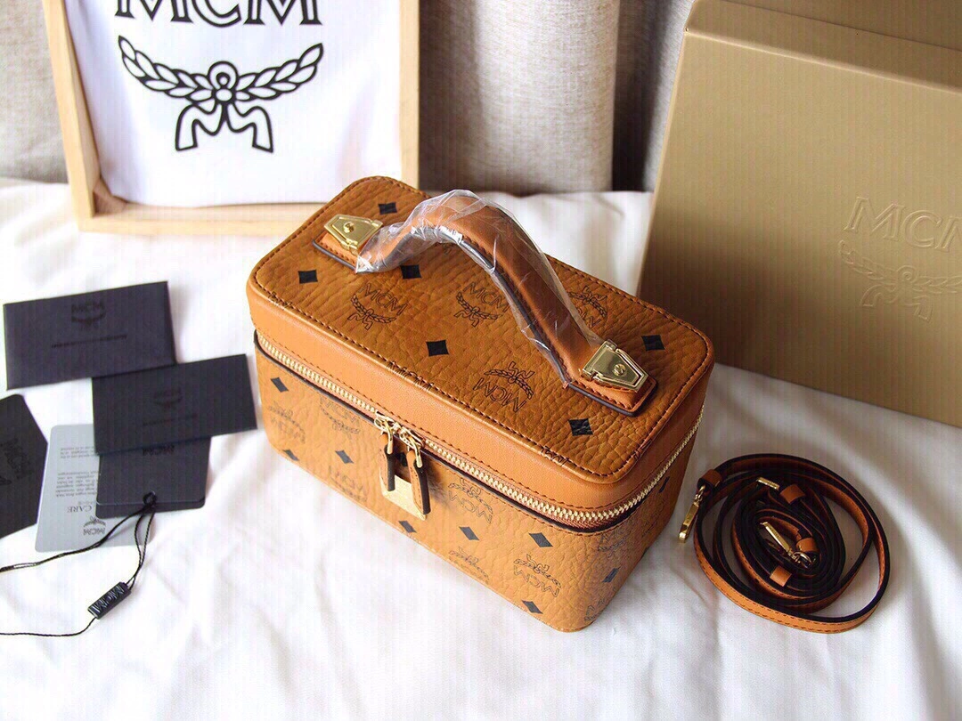 Legit MCM Cosmetic Bags