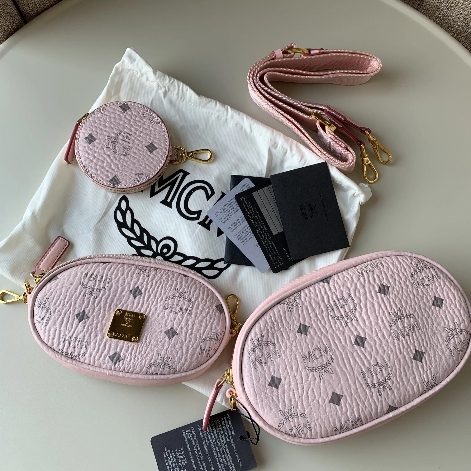 MCM Round Bags
