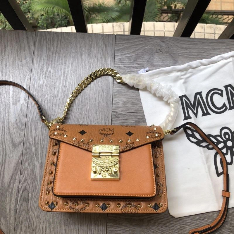 Real MCM Satchel Bags