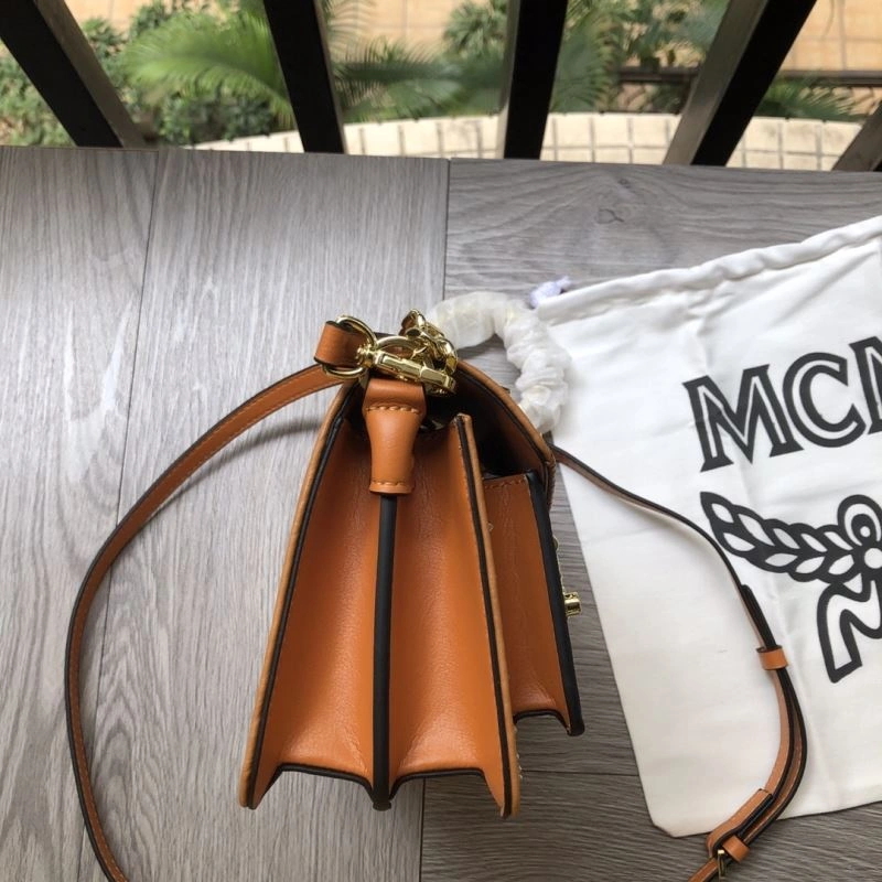 Real MCM Satchel Bags