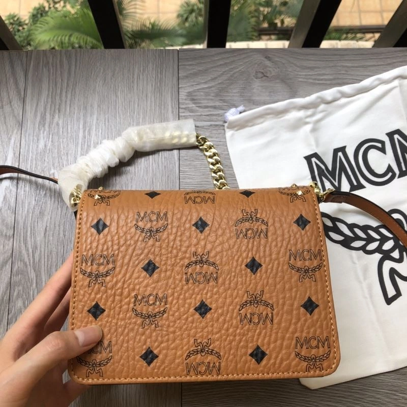 Real MCM Satchel Bags