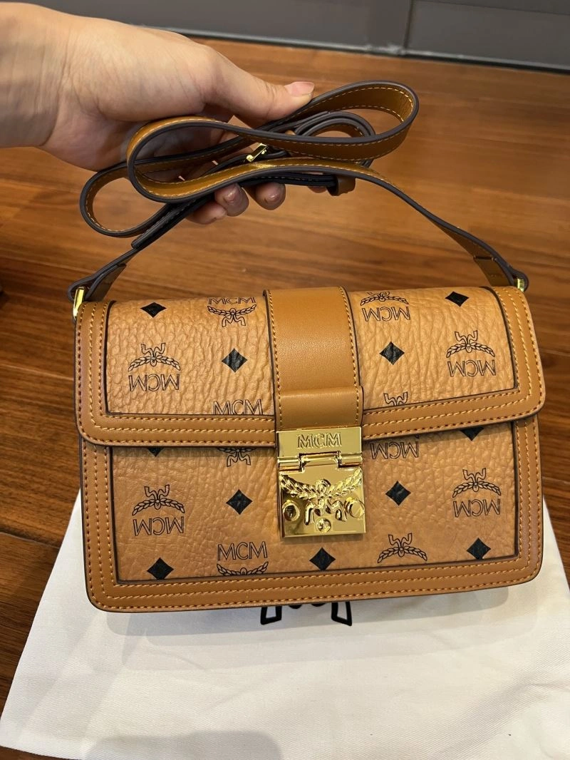 Real MCM Satchel Bags