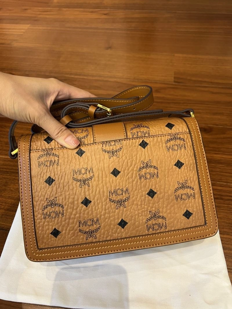 Real MCM Satchel Bags