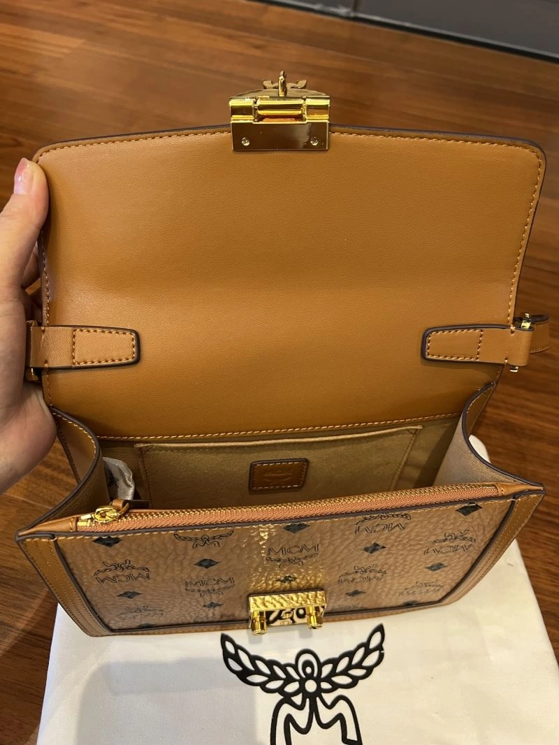 Real MCM Satchel Bags