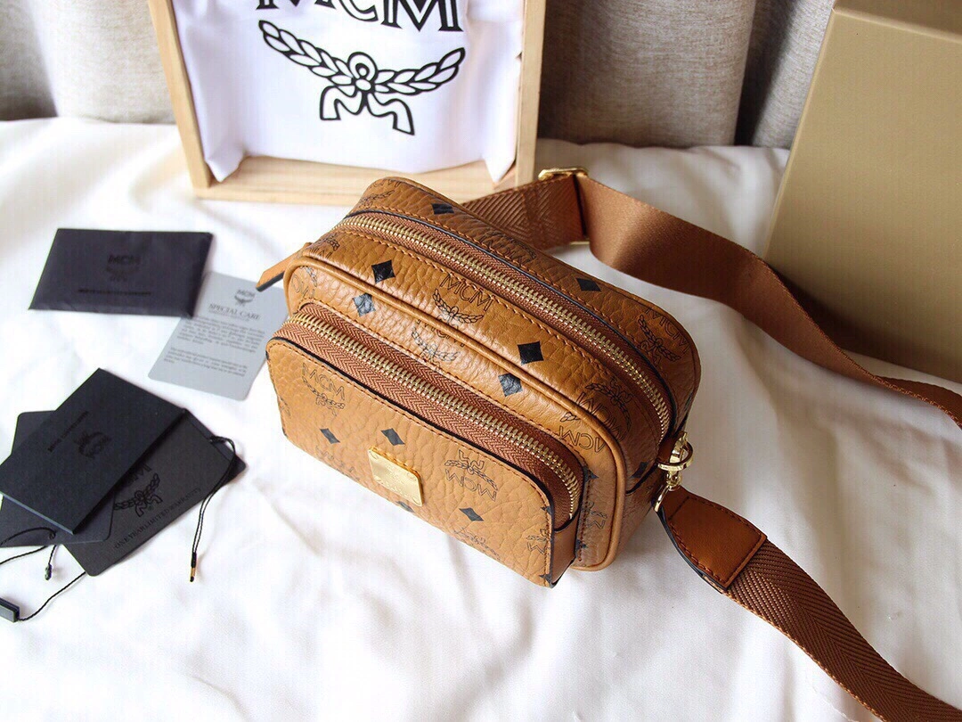High fidelity MCM Satchel Bags