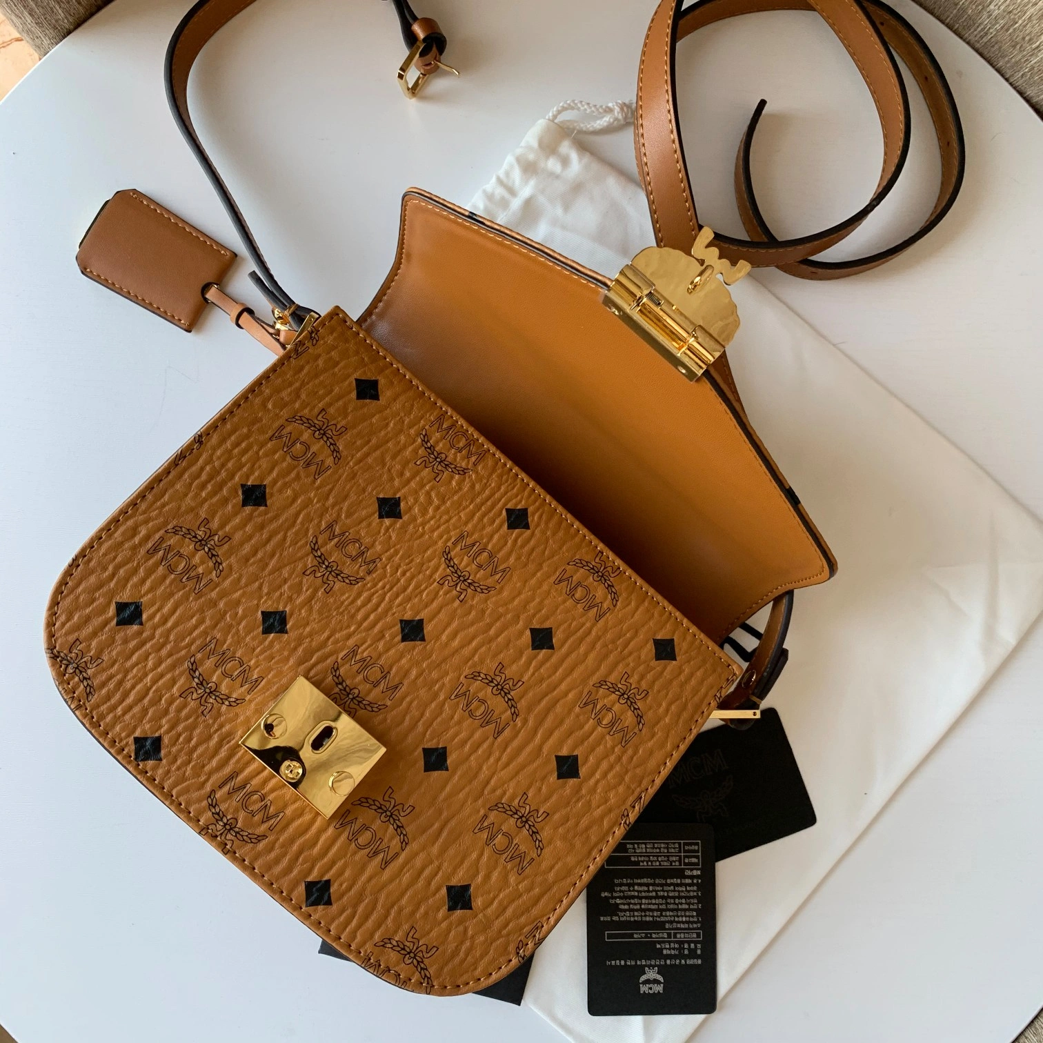 Exact replica MCM Satchel Bags