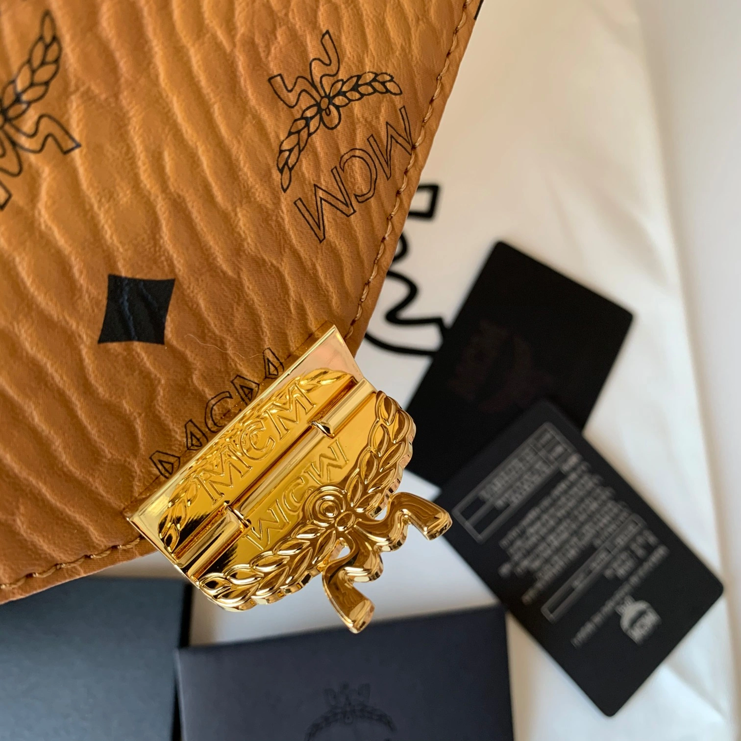 Exact replica MCM Satchel Bags