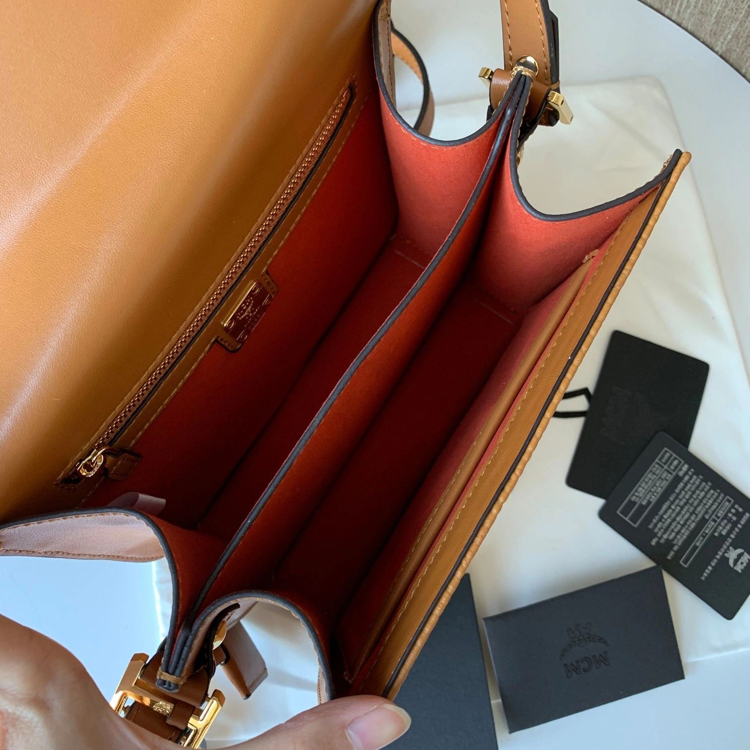 Exact replica MCM Satchel Bags