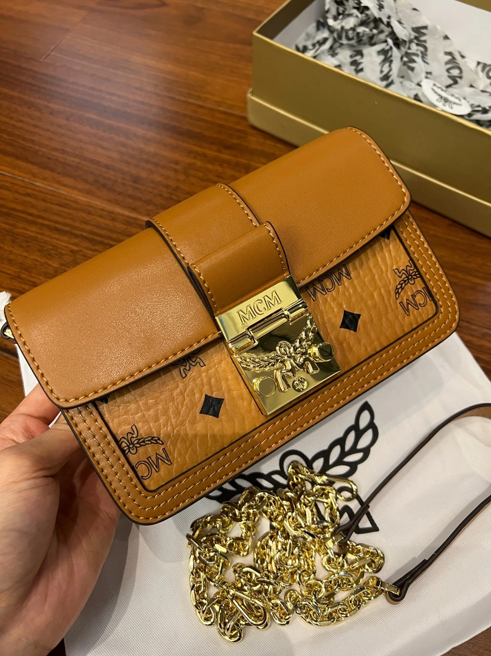 Perfect replica MCM Satchel Bags