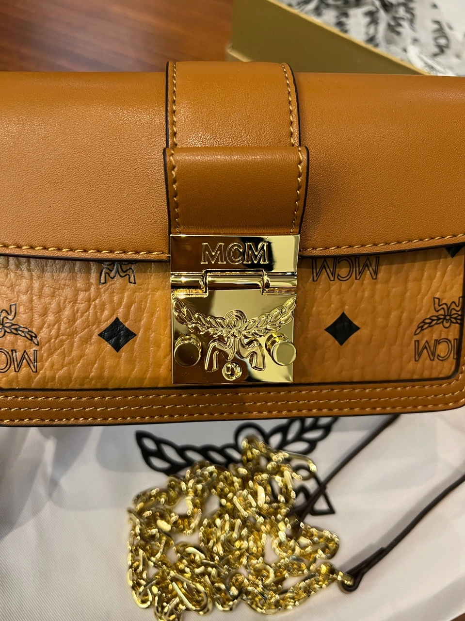 Perfect replica MCM Satchel Bags