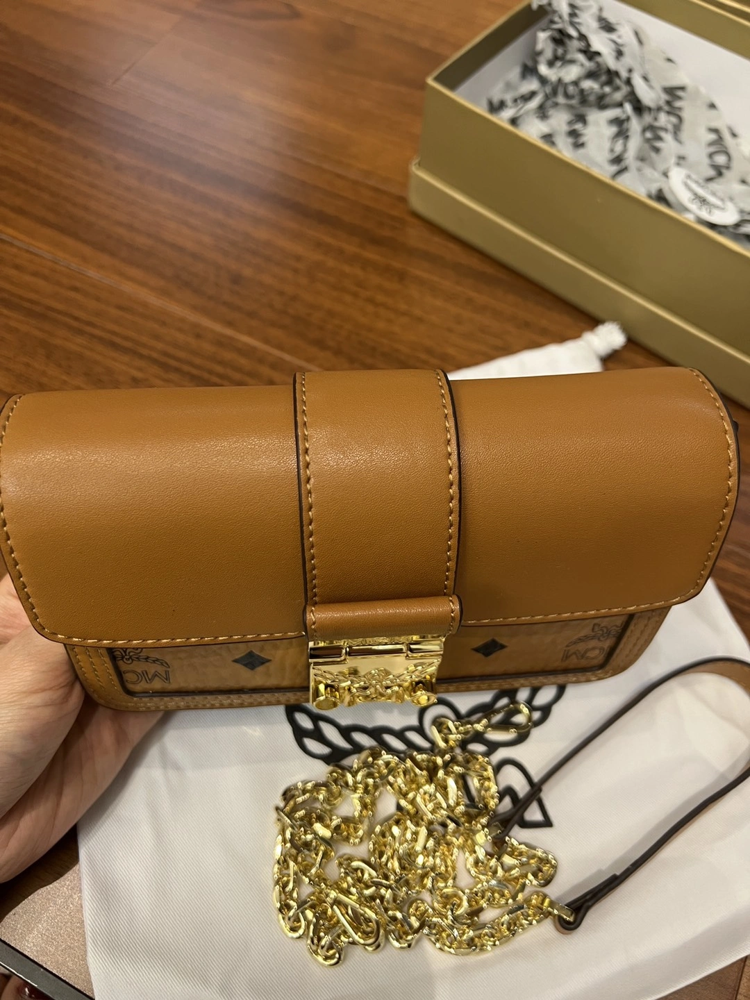 Perfect replica MCM Satchel Bags