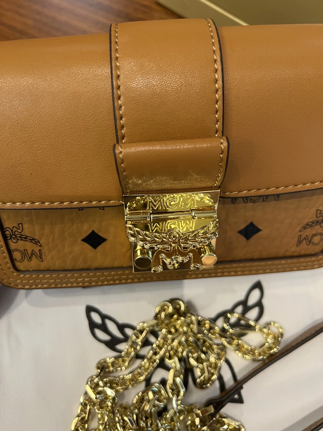 Perfect replica MCM Satchel Bags