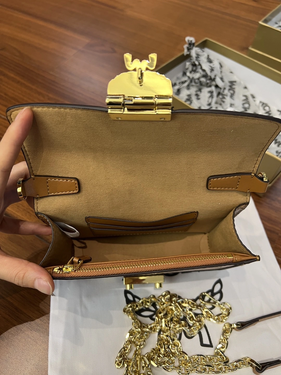 Perfect replica MCM Satchel Bags