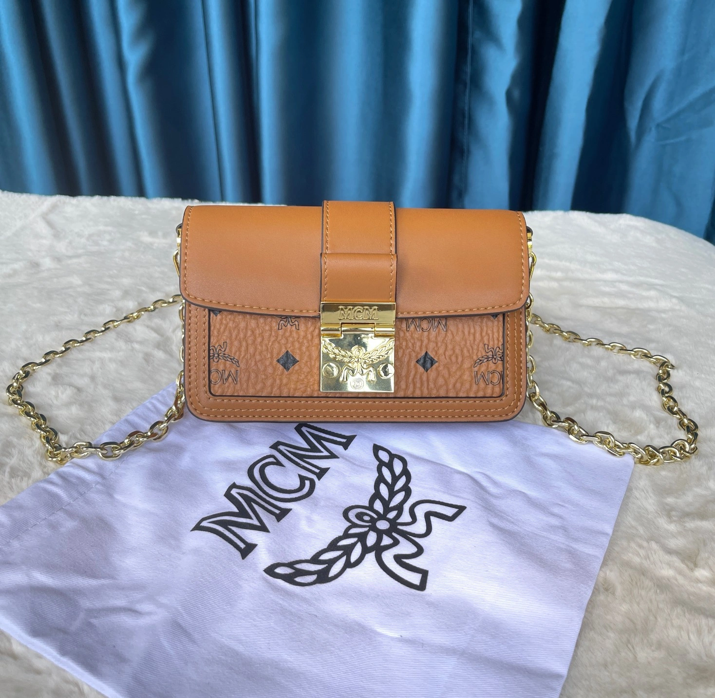 Brand-authenticated MCM Satchel Bags