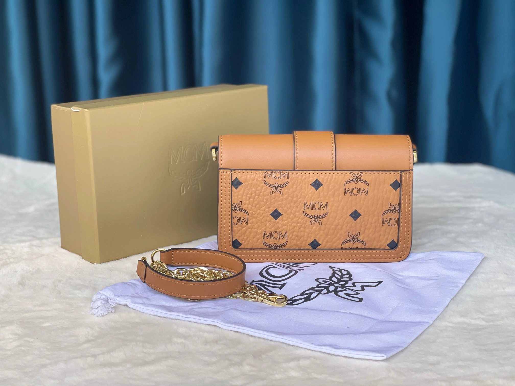 Brand-authenticated MCM Satchel Bags