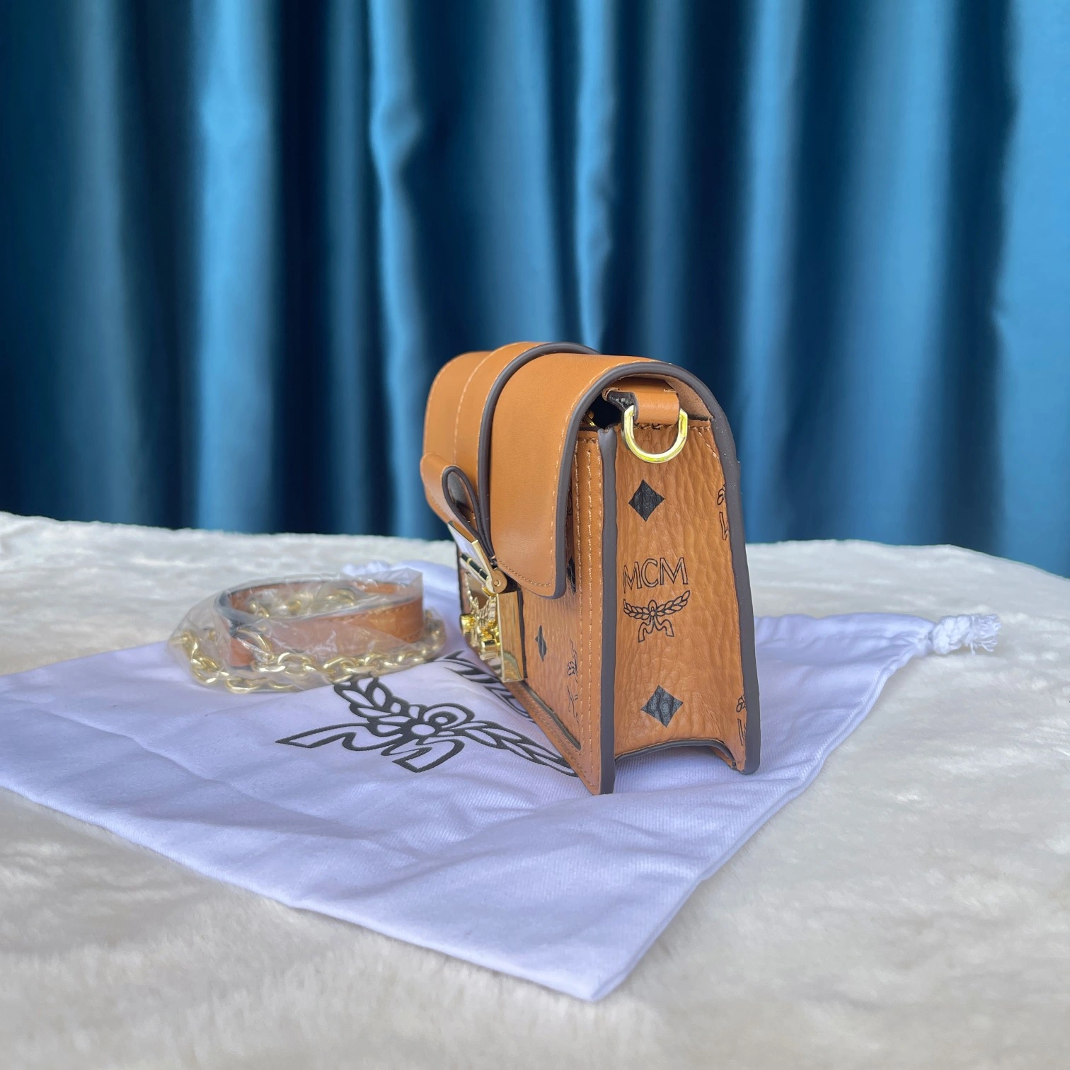 Brand-authenticated MCM Satchel Bags