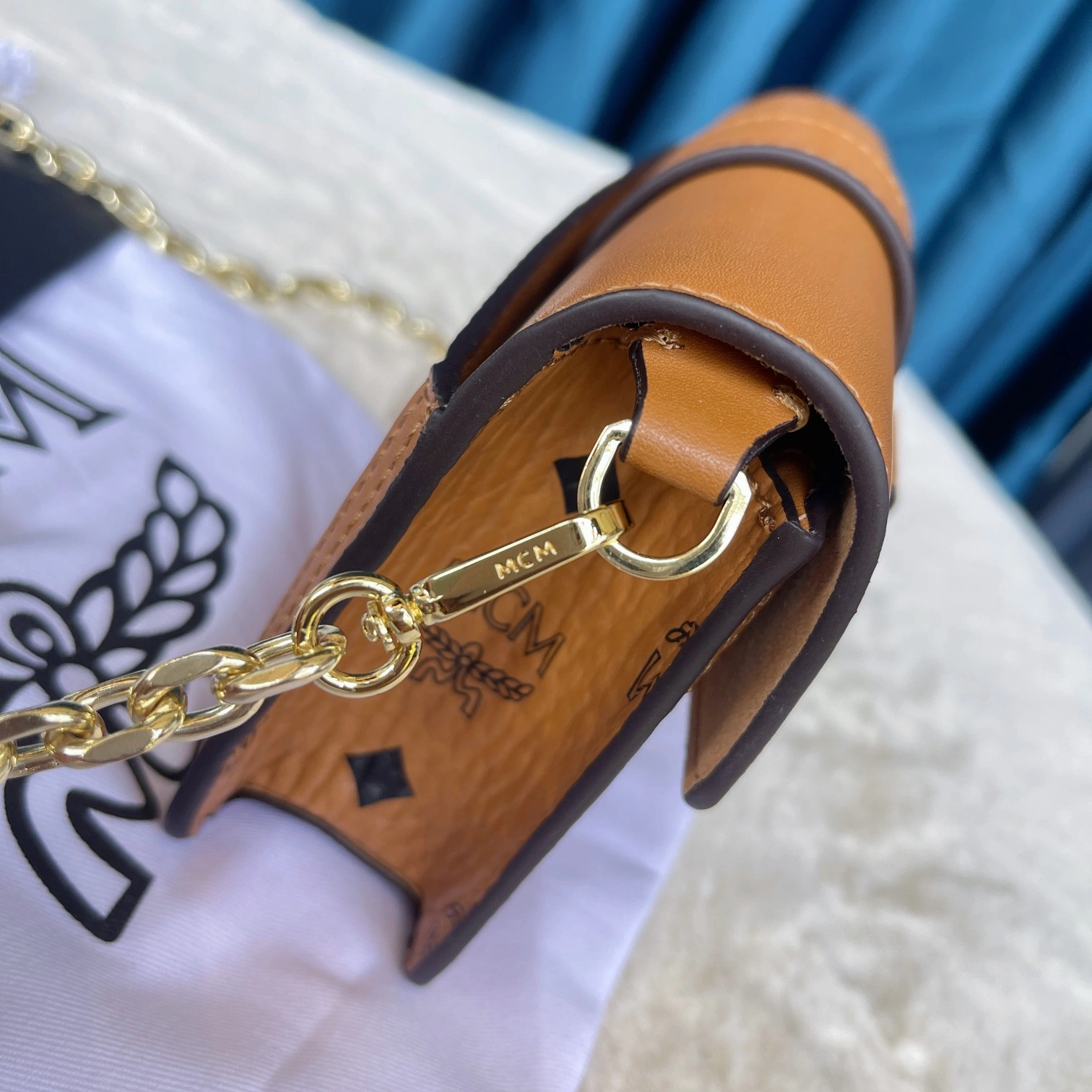Brand-authenticated MCM Satchel Bags