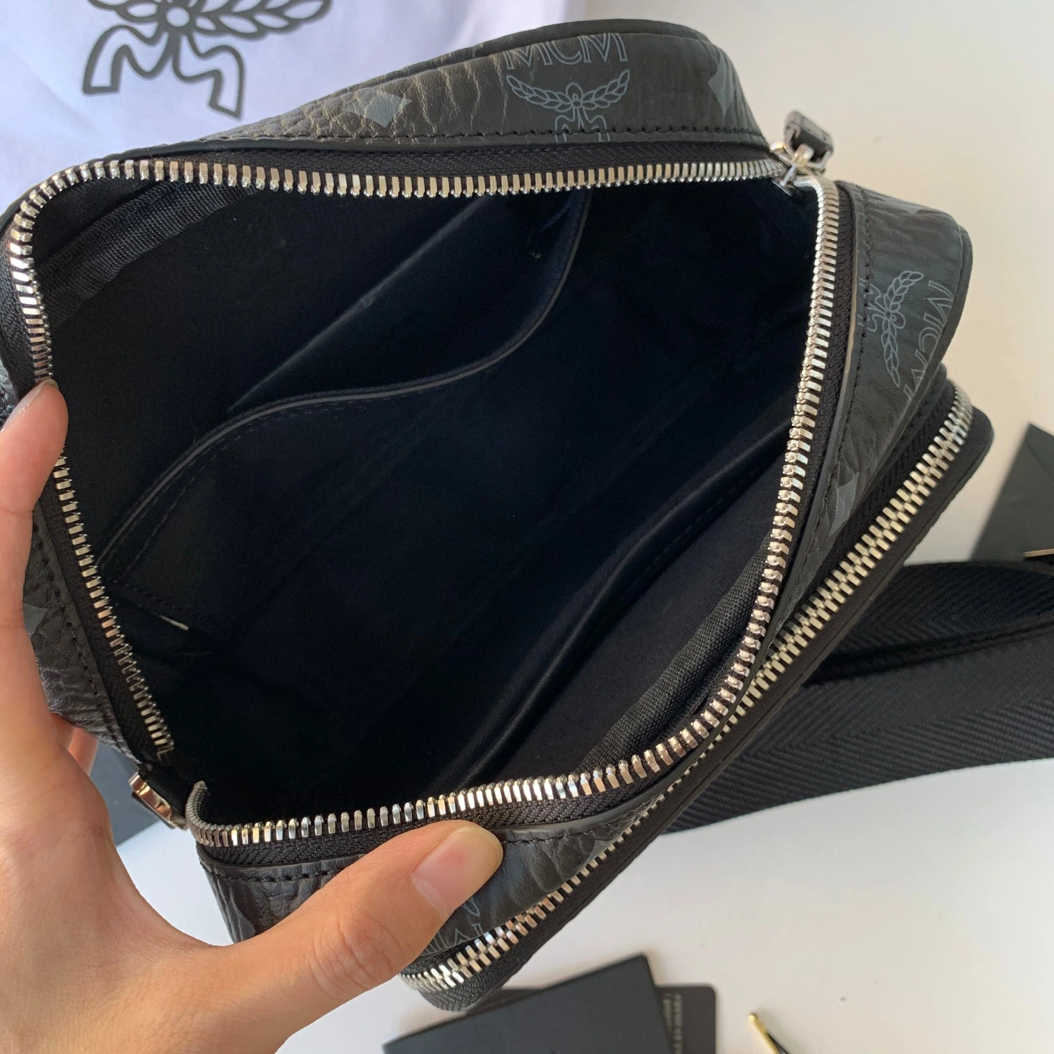Authentic MCM Satchel Bags