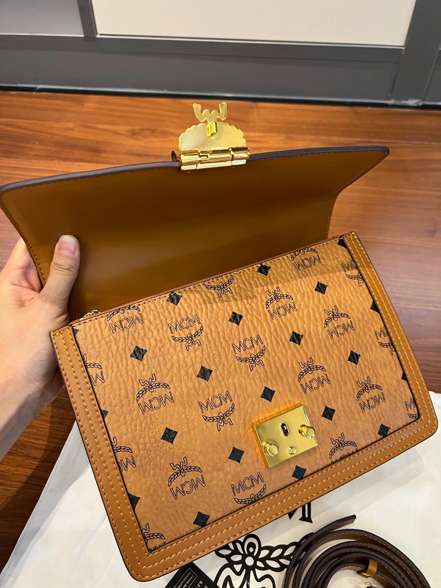 Legit MCM Satchel Bags