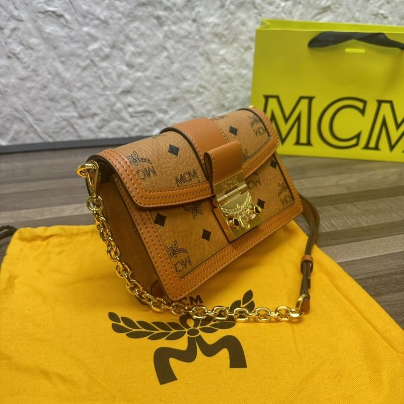 Brand-authenticated MCM Satchel Bags