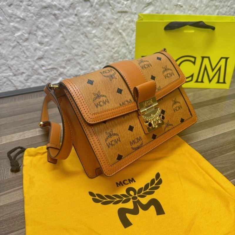 Real MCM Satchel Bags