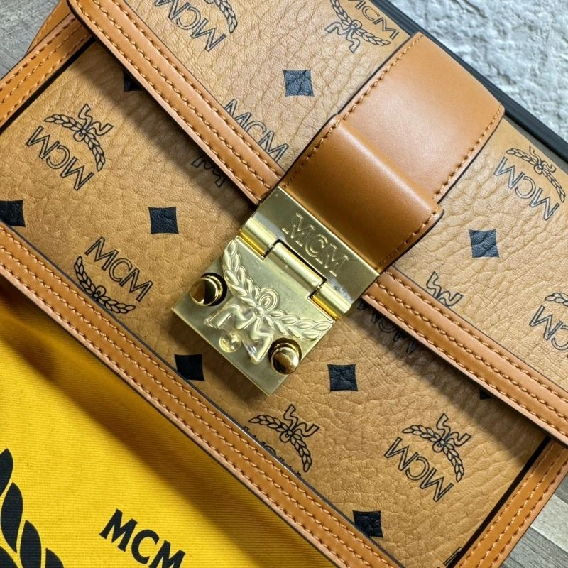Real MCM Satchel Bags