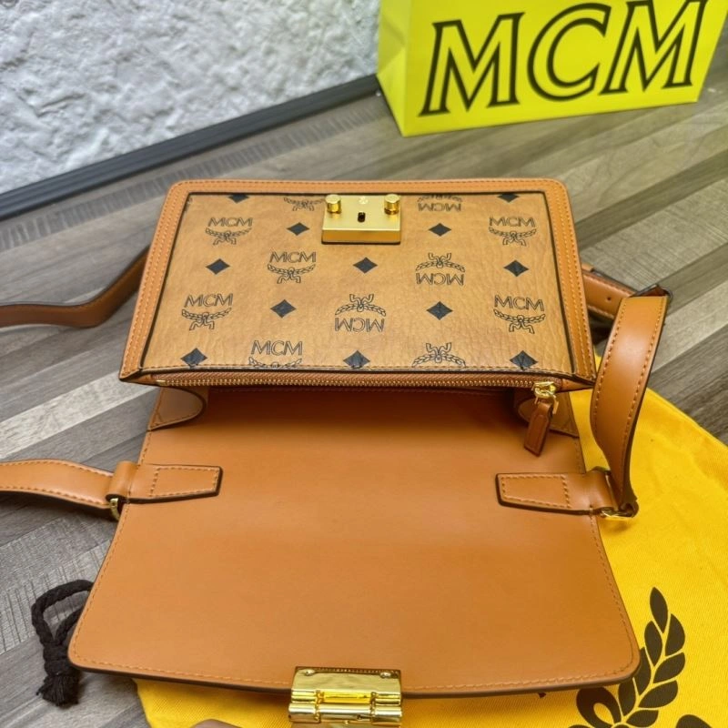 Real MCM Satchel Bags