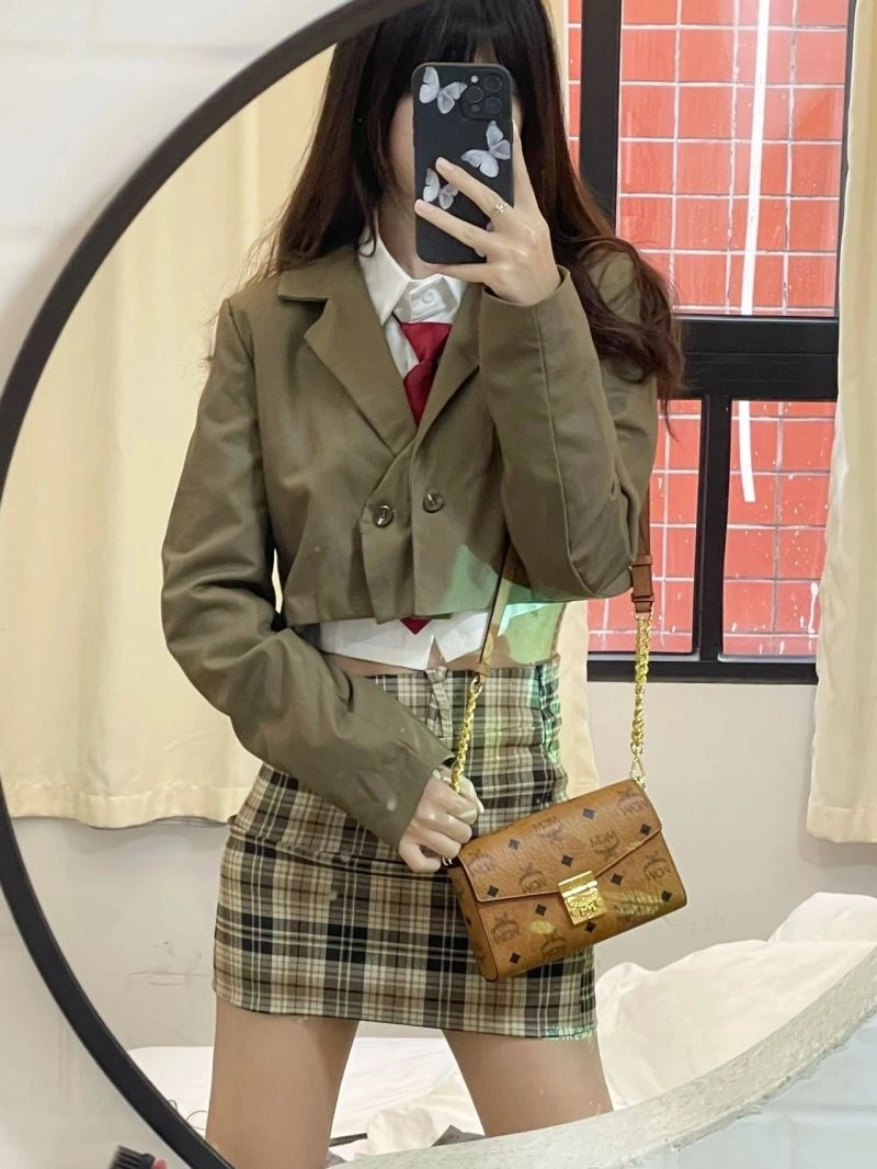 Perfect replica MCM Satchel Bags