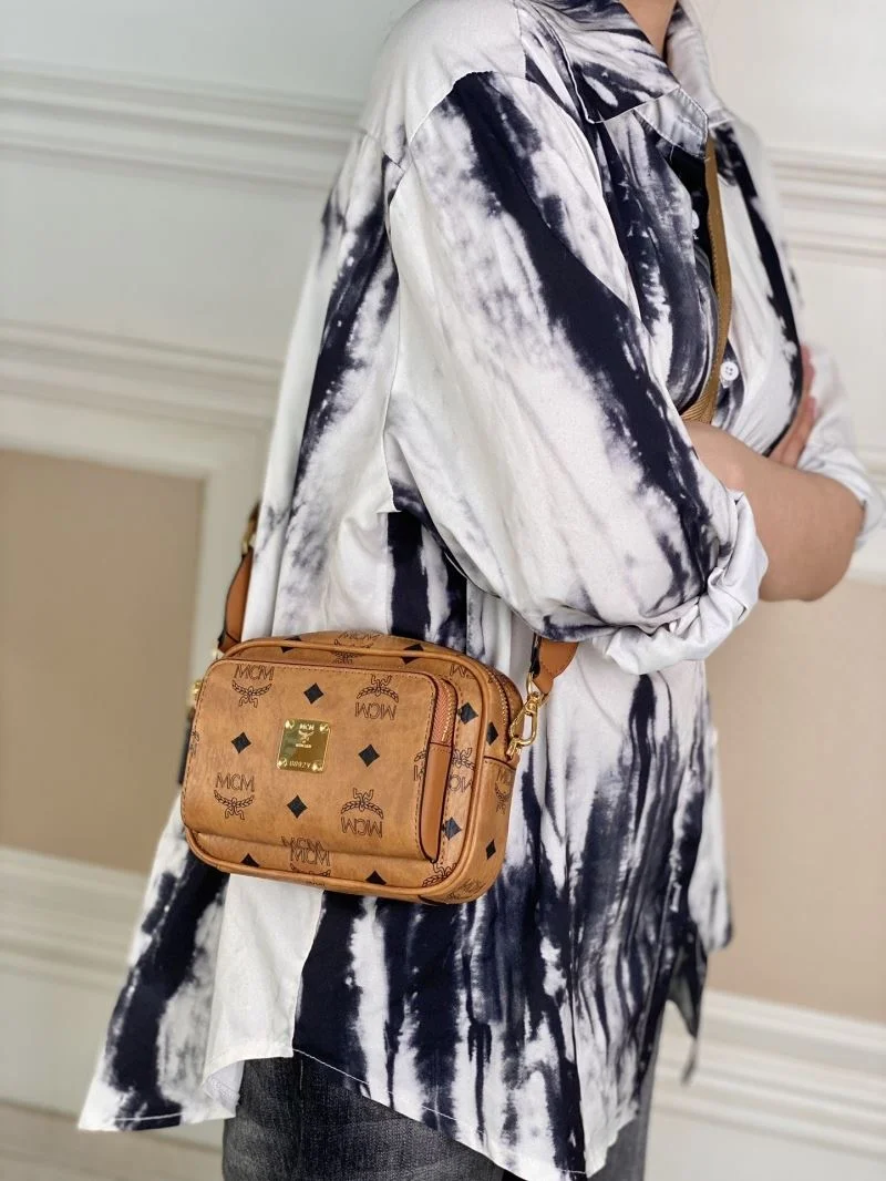 Brand-authenticated MCM Satchel Bags