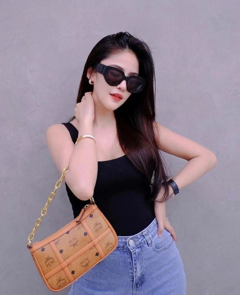 Real MCM Satchel Bags