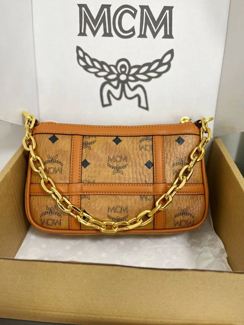Real MCM Satchel Bags