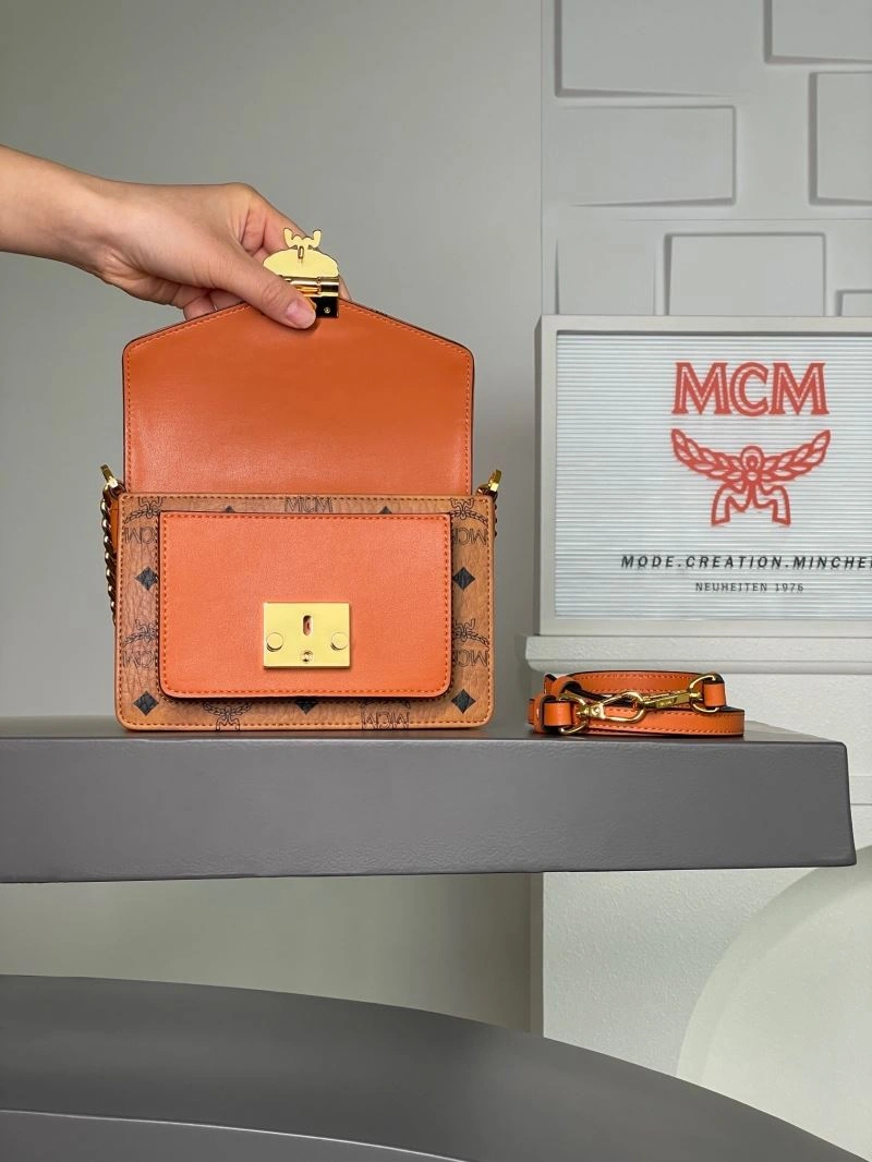 Real MCM Satchel Bags