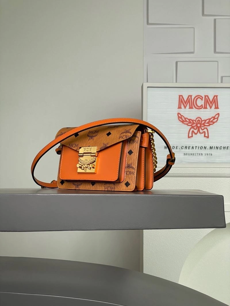 Real MCM Satchel Bags