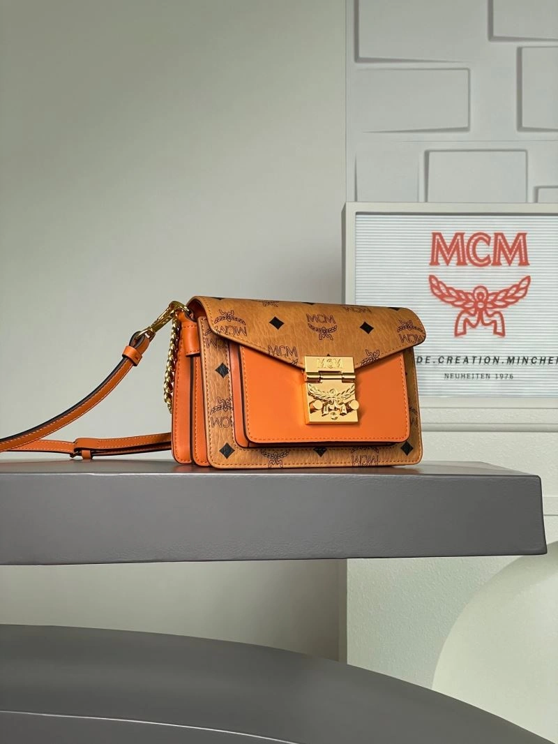 Real MCM Satchel Bags