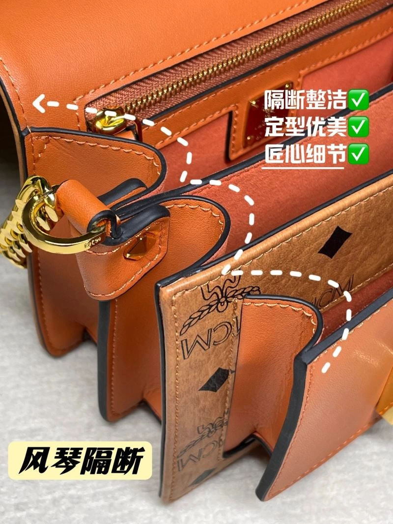 Real MCM Satchel Bags