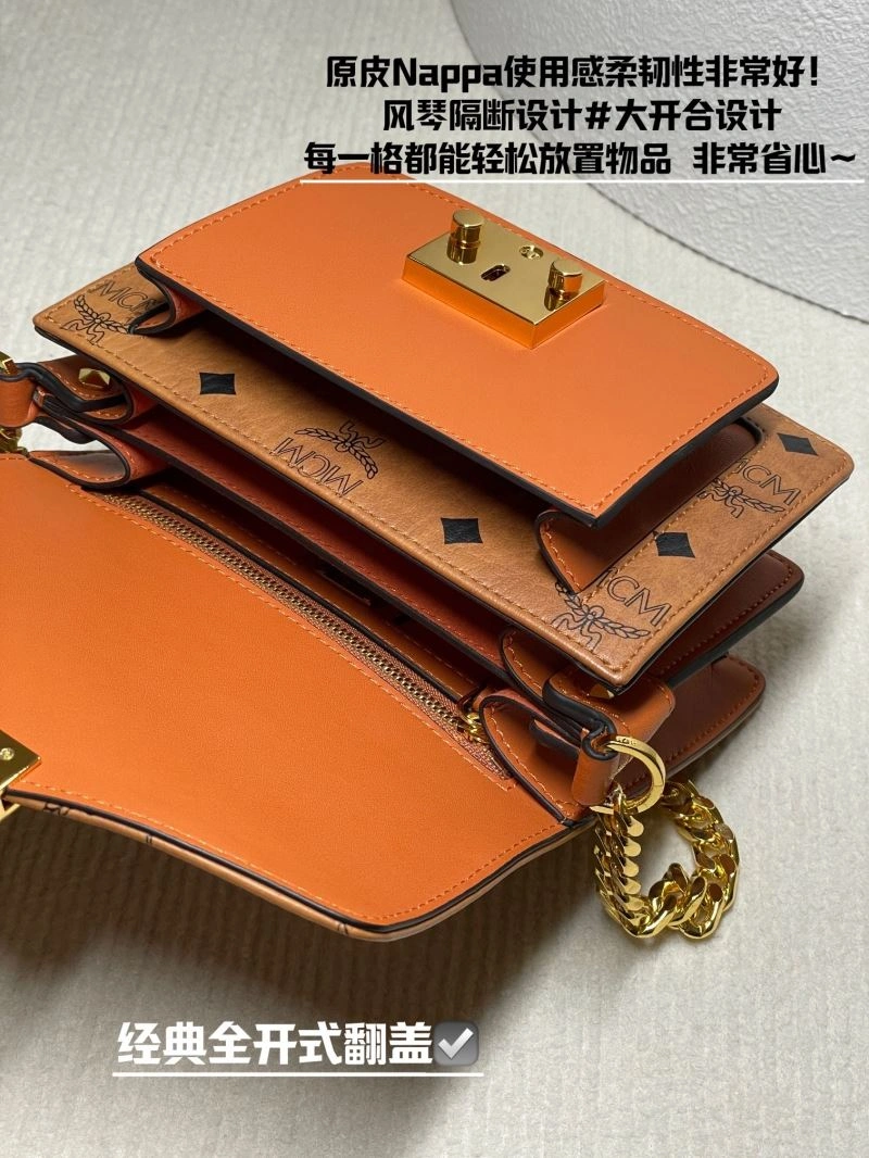 Real MCM Satchel Bags