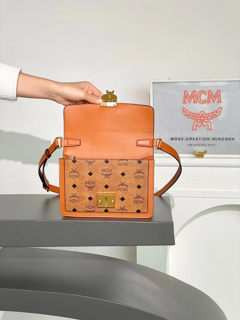 Top mirror MCM Satchel Bags